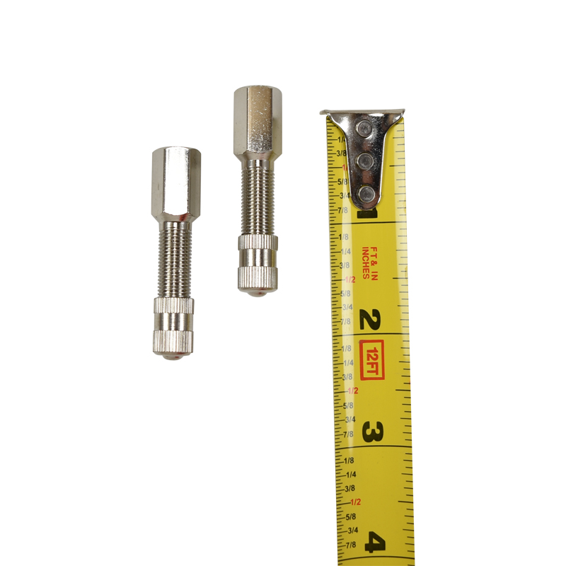 Valve Stem Extensions (2/ pkg) with Long Sleeve for Extra Strength and ...