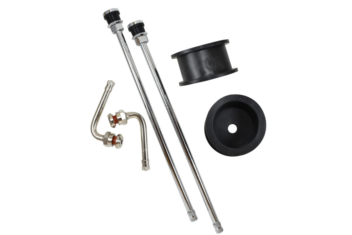 Always Shiny Wheels and RV | Dually Valve Stems for Class A Motorhomes